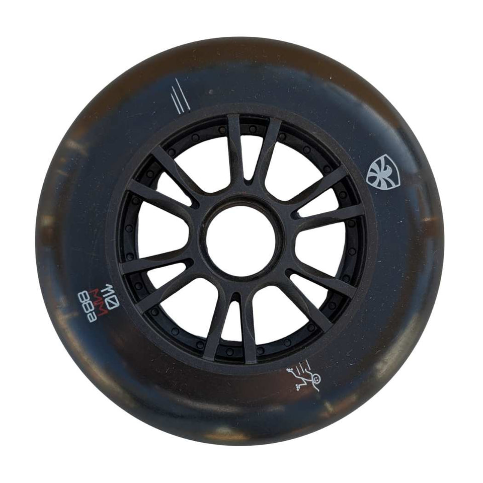 Flying Eagle SHR Speed Inline Skate Wheels Black 110mm - Lucky Skates