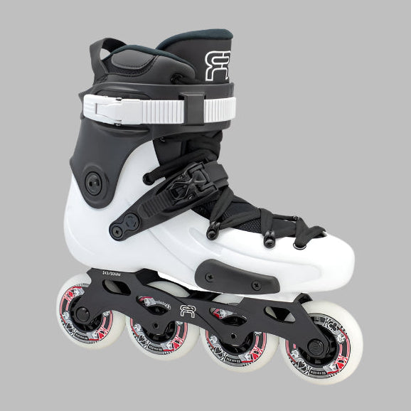 FR FR3 80 White Inline Skates - Lucky Skates