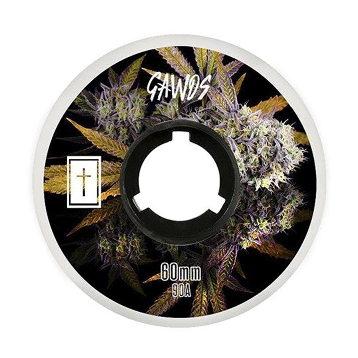 Gawds Team Weed II Aggressive Inline Wheels 90A 60mm - Lucky Skates