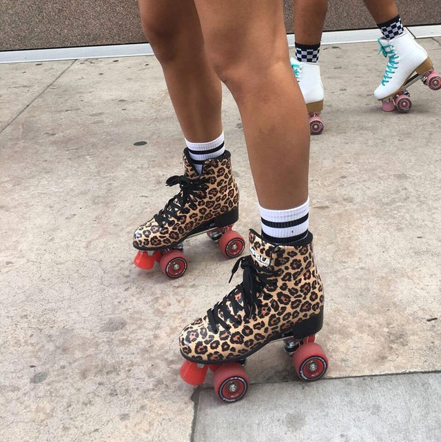 Impala Roller Skates Leopard Print - Lucky Skates