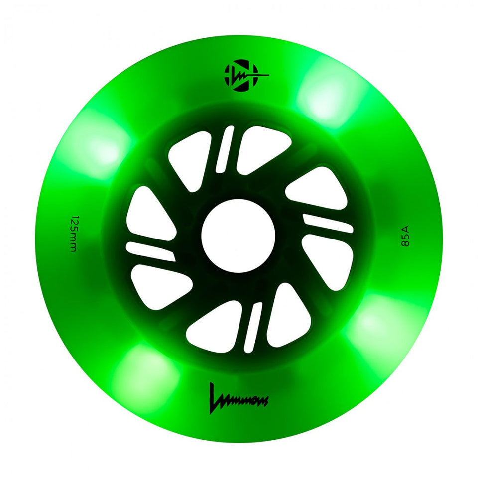 Light Up LED Inline Wheels for Roller Blades - Lucky Skates