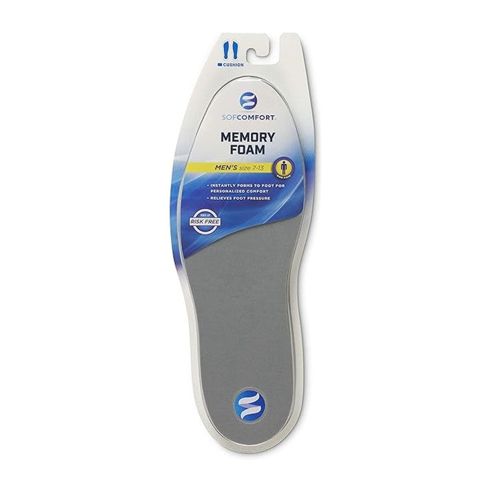 SOF Comfort Memory Foam Insoles Mens - Lucky Skates