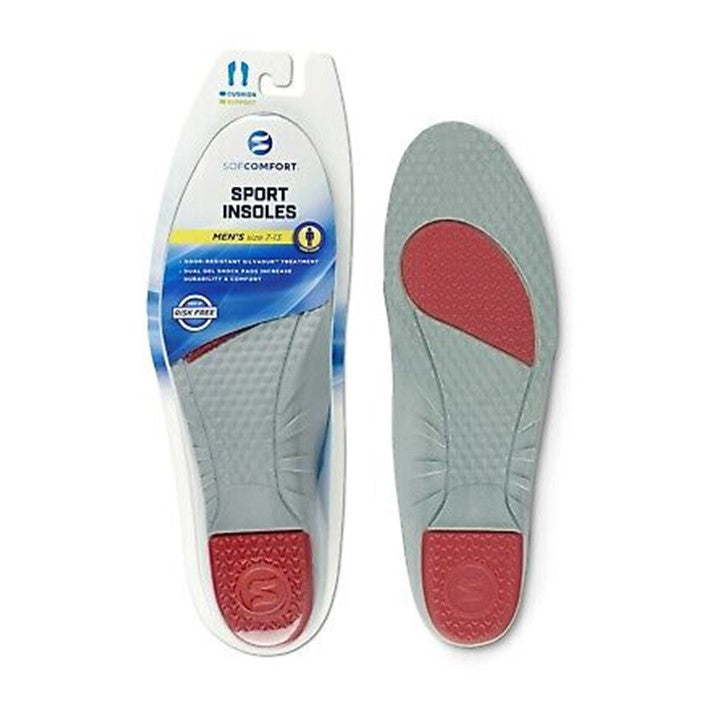 Sof Comfort Mens Sport Insoles - Lucky Skates